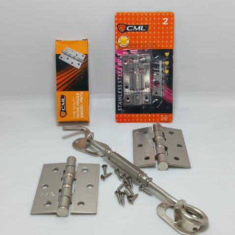 Jual Engsel Pintu Jendela Tebal Stainles 3" + Hak Angin Penahan Jendela ...