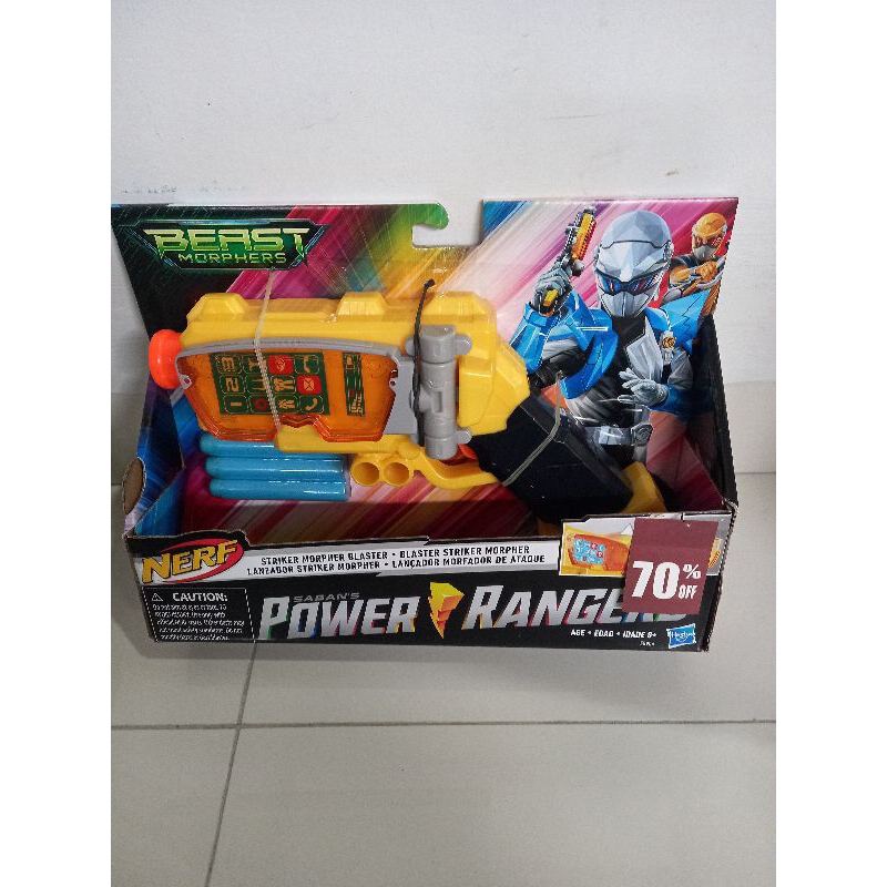 Jual Nerf Power Rangers Beast Mophers | Shopee Indonesia