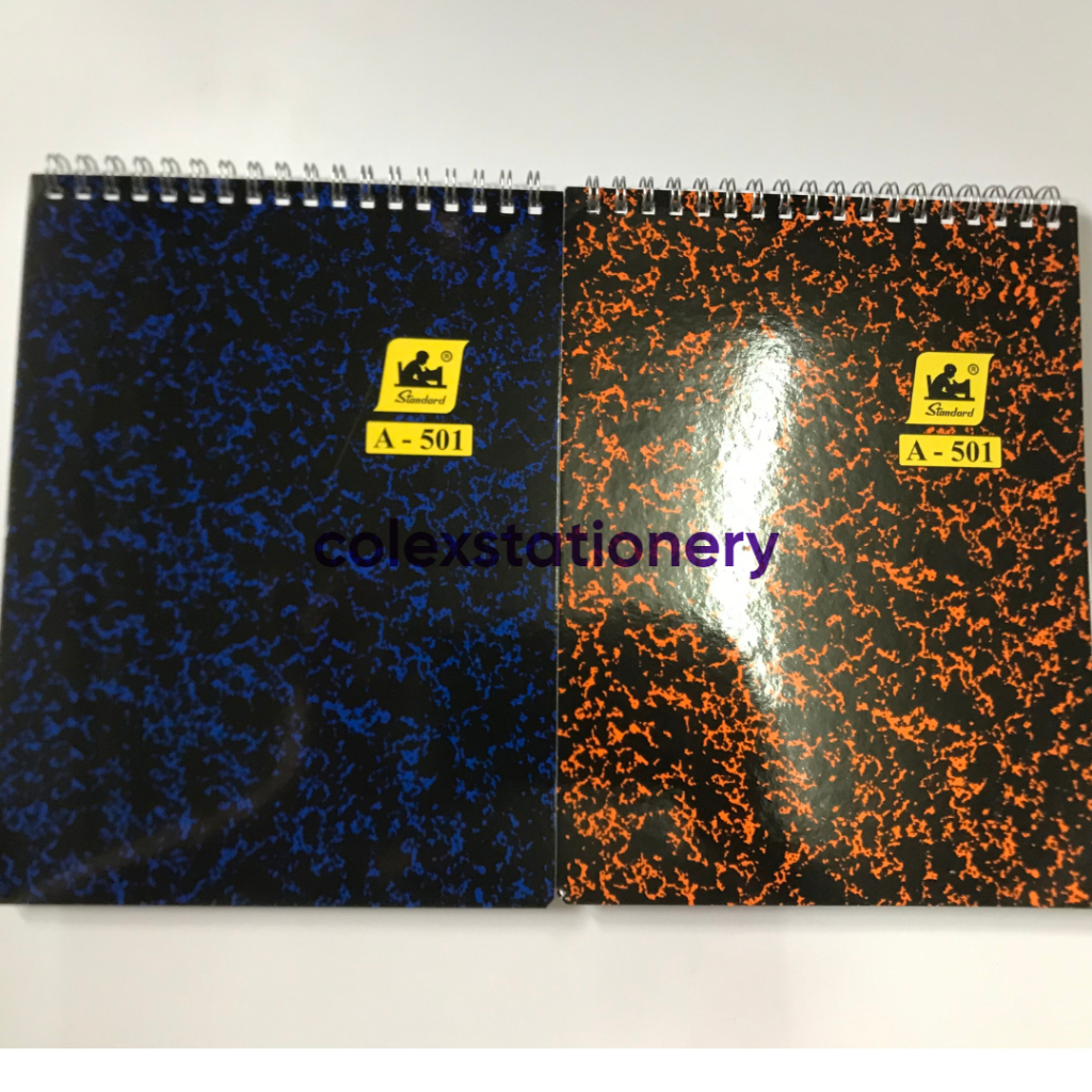 Jual [1 PC] Notes Spiral Standard A-501 / Notepad Ring Bergaris Biasa ...