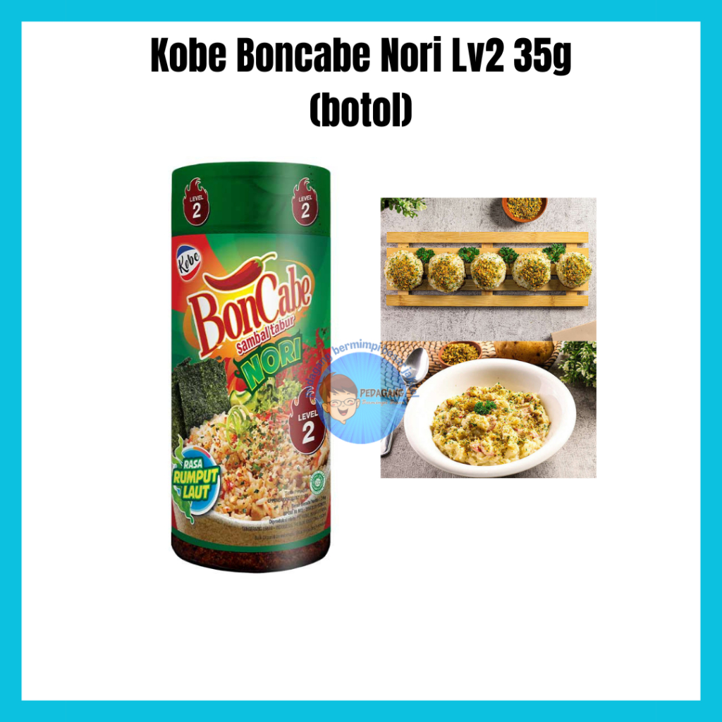 Jual Kobe Boncabe Nori Lv2 35g (BOTOL) | Shopee Indonesia