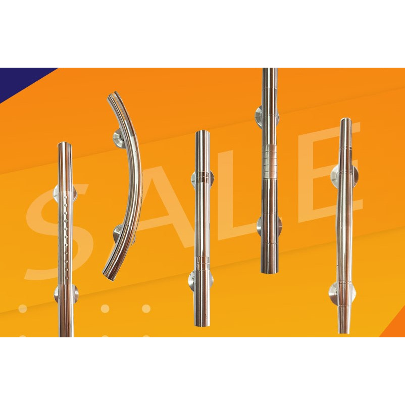 Jual handle pintu rumah villa apartemen hotel kantor handle stainless ...