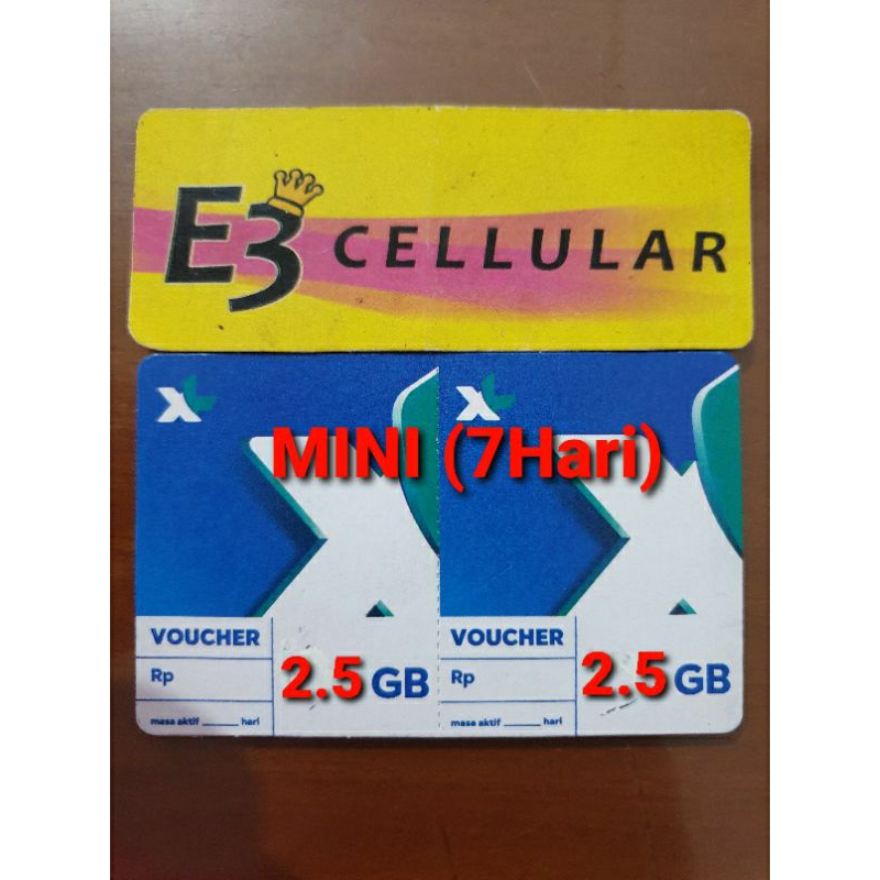 Jual Voucher Internet XL XTRA COMBO 2.5GB (7Hari) | Shopee Indonesia