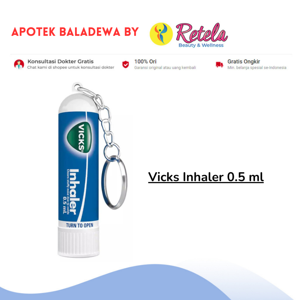 Jual Vicks Inhaler 0.5 ml | Shopee Indonesia