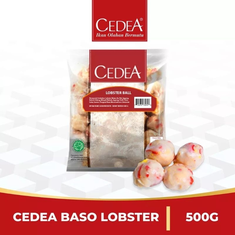 Jual Cedea Baso Lobster 500g Lobster Ball Ikan Olahan Frozen Food ...