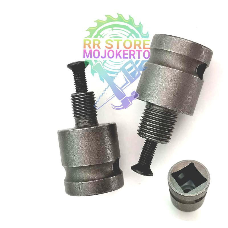 Jual ADAPTER + BAUT CONVERTER IMPACT TO CHUCK BOR 1/2" - 3/8" | Shopee ...