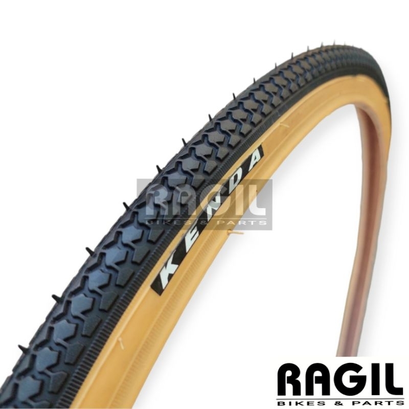 Jual BAN LUAR SEPEDA 700 x 28C KENDA K184 COSMOS HITAM KUNING GUMWALL SKINWALL TANWALL FIXIE ...