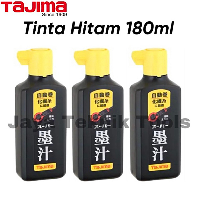 Jual Tinta Hitam Sipatan Tajima Japan 180 ml Black Ink Marking Tool ...