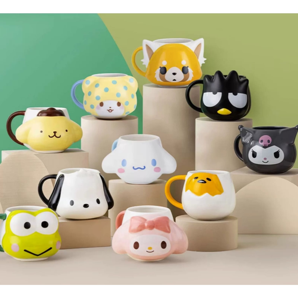 Jual mug gelas cangkir besar muka timbul keramik , gelas aesthetic hk ...