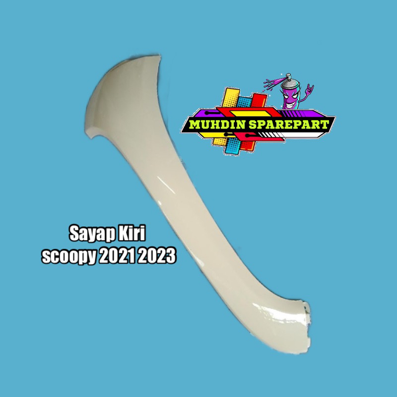 Jual Cover front L sayap kiri body depan scoopy new K2F prestige sporty ...