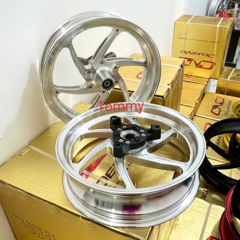 Jual Velg DELKEVIC SixStar MOZ Nmax New Neo Turbo Aerox 155 Nmax Old ...