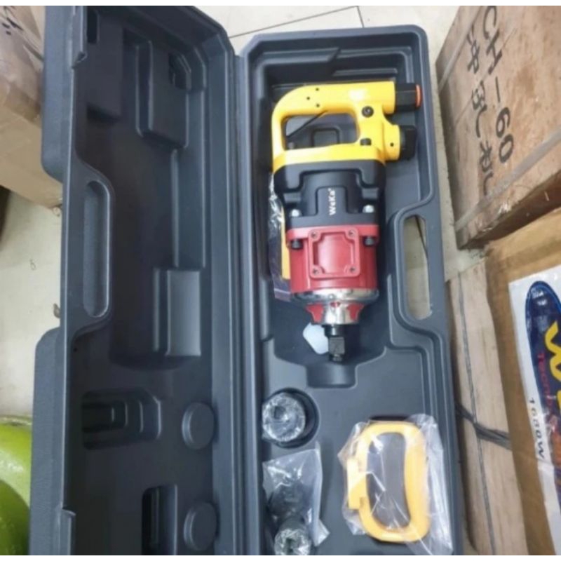 Jual AIR Impact Wrench 3/4 inch merek WEKA alat buka baut Truck Short ...
