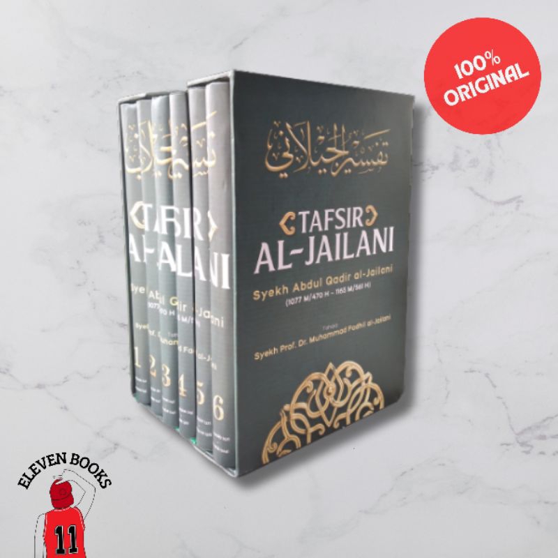 Jual BUKU TAFSIR AL-JAILANI (6 Jilid) - Syekh Abdul Qadir al-Jailani ...