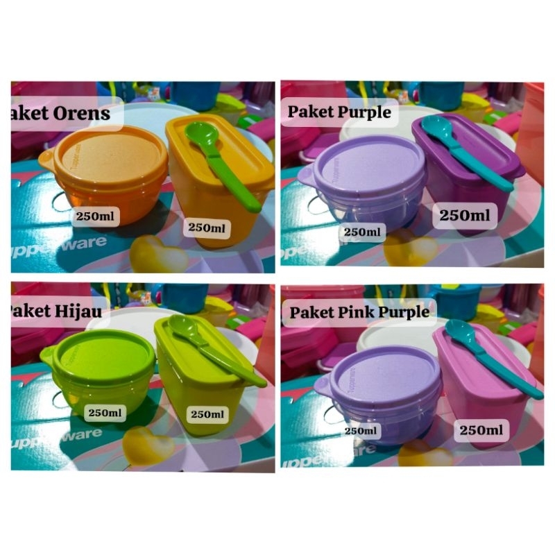 Jual Wadah Makan bayi Tupperware , Wadah Tupperware Serbaguna, Wadah ...
