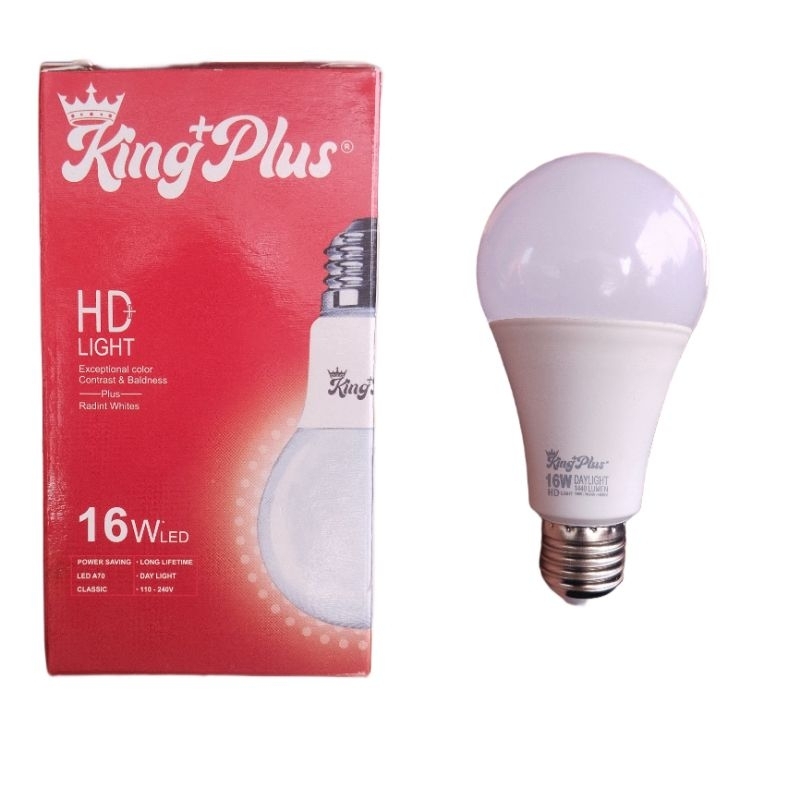 Jual Lampu KING PLUS 16 watt ( garansi 1 tahun ) | Shopee Indonesia