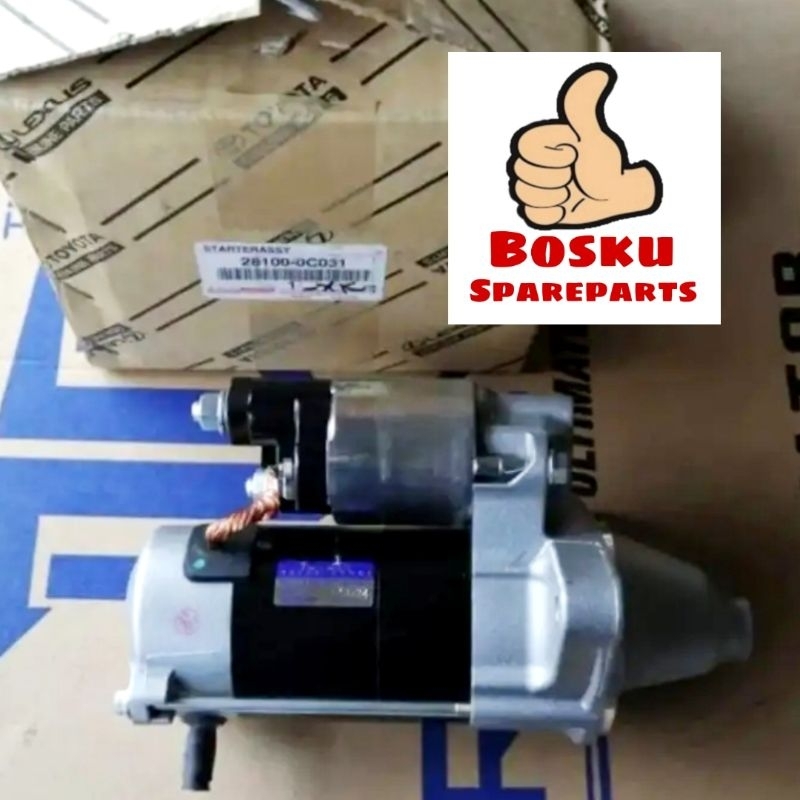 Jual Dinamo Starter Dinamo Starter Assy Innova Bensin Original 28100 ...