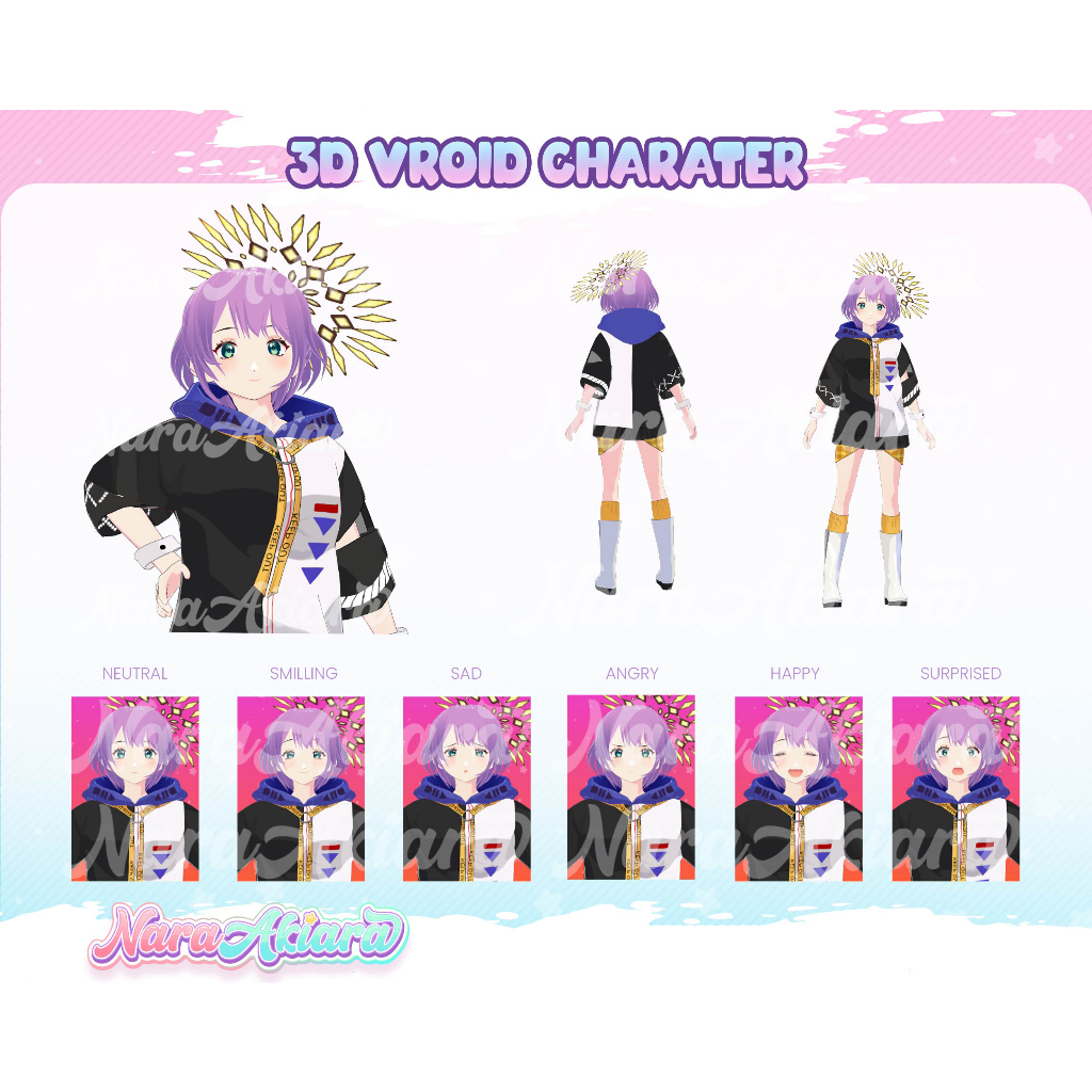Jual Dapatkan Karakter Vroid Terbaik dengan Avatar Vtuber 3D untuk ...