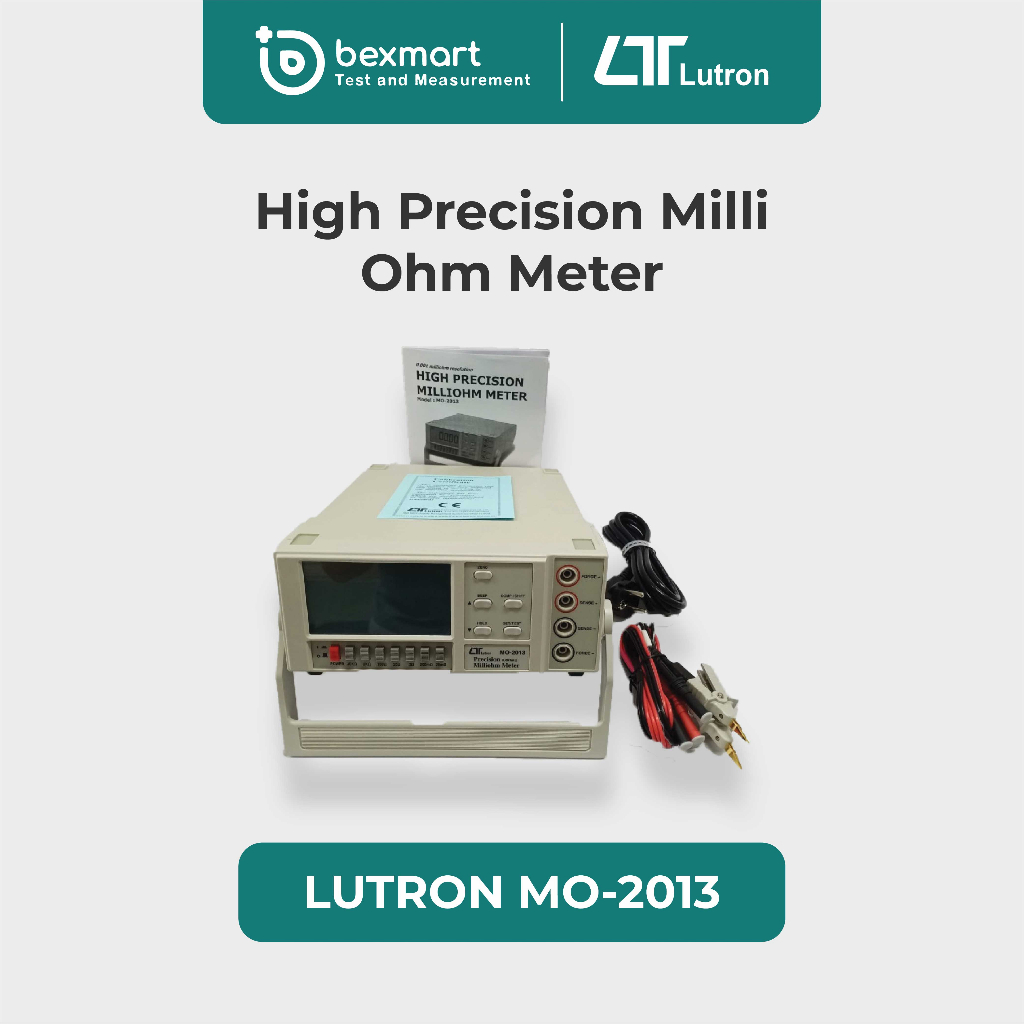 Jual Lutron MO-2013 High Precision Milli Ohm Meter | Shopee Indonesia