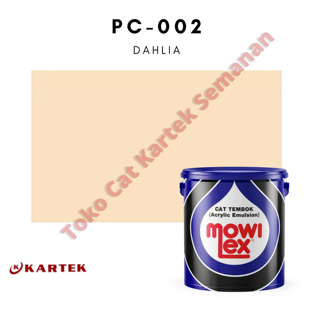 Jual MOWILEX EMULSION INTERIOR PC-002 DAHLIA (20 liter) | Shopee Indonesia