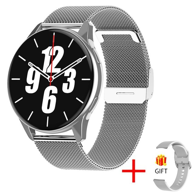 Jual LIGE Baru Jam Tangan Pintar Bulat Bluetooth Panggilan Pria Wanita ...