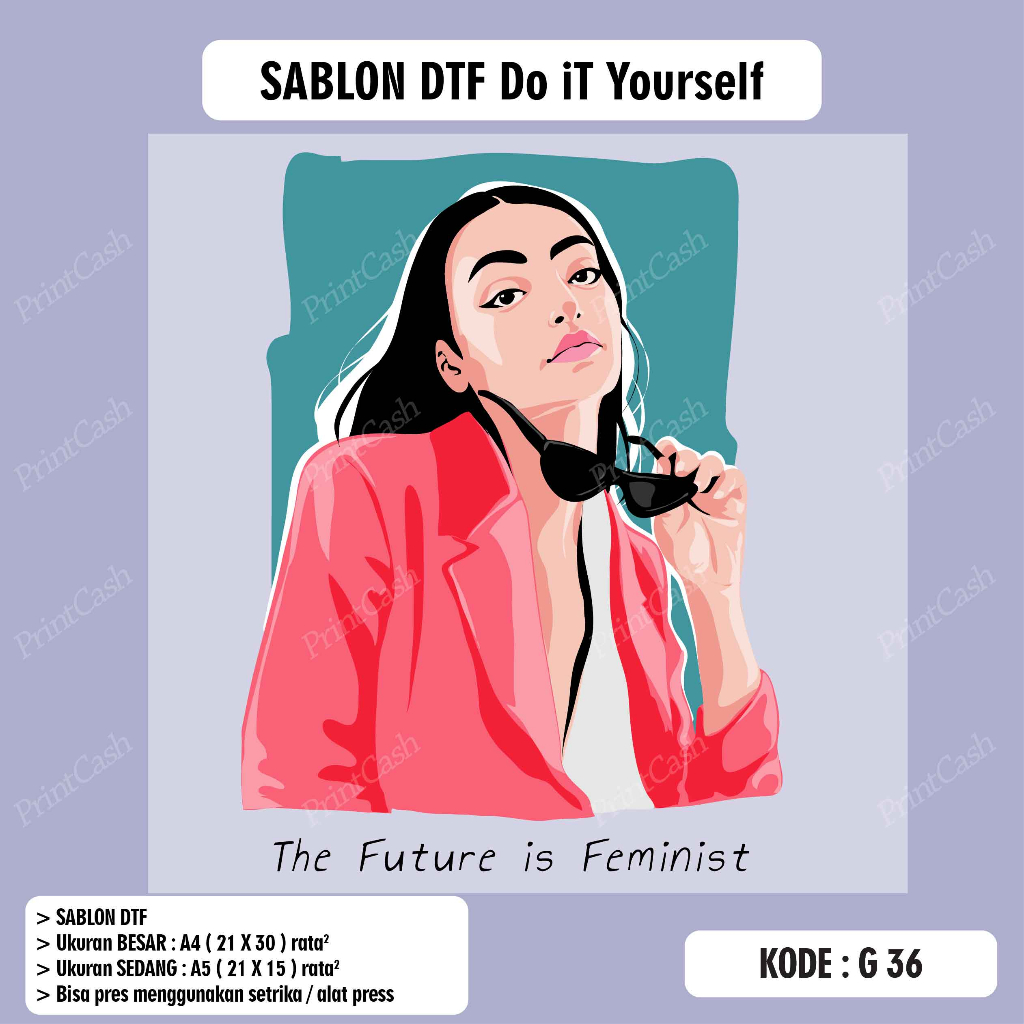 Jual SABLON DIY, SABLON SETRIKA, SABLON DTF, SABLON UNTUK KAOS TAS ...