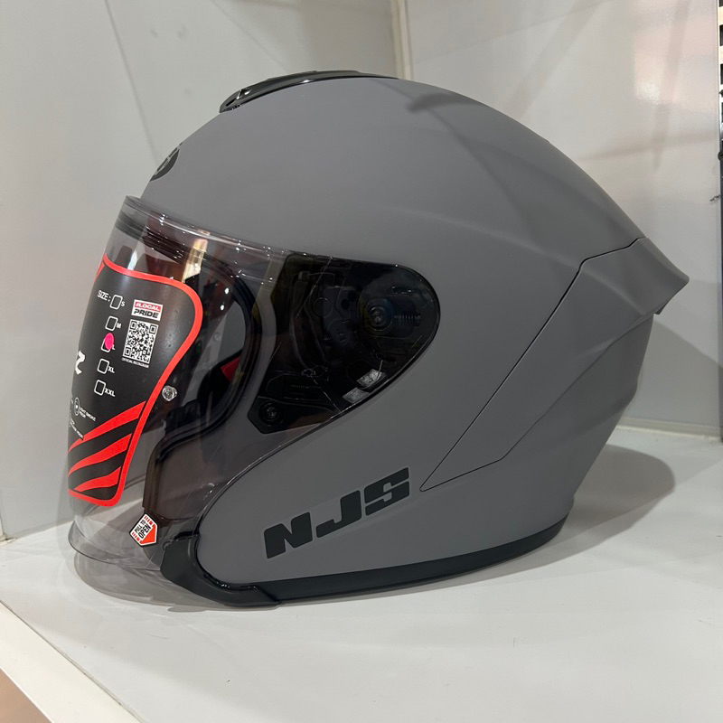 Jual HELM NJS KAIROZ SOLID ORIGINAL | Shopee Indonesia