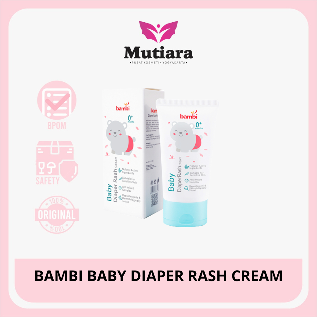 Jual BAMBI BABY DIAPER RASH CREAM 50ML | Shopee Indonesia