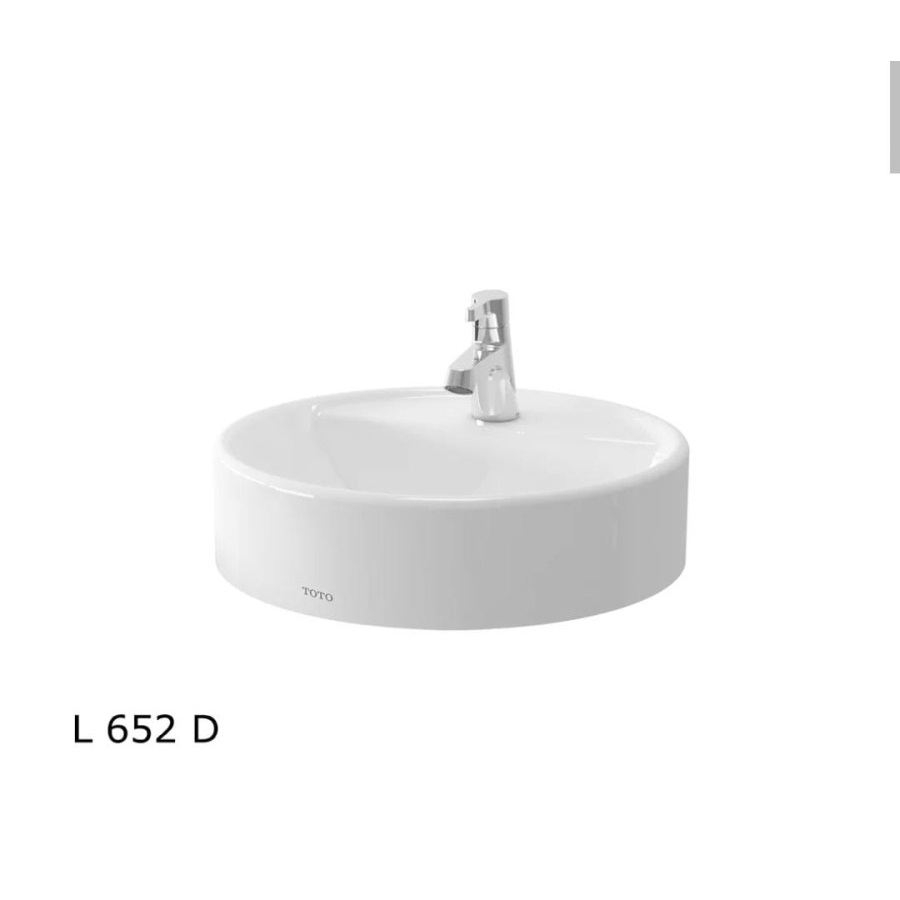 Jual Wastafel Meja TOTO L652D Console Lavatory Body Only | Shopee Indonesia