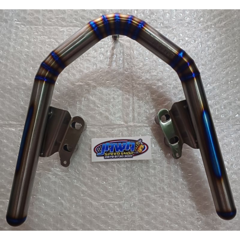 Jual Behel titanium burn mufact thailand supra 125 | Shopee Indonesia