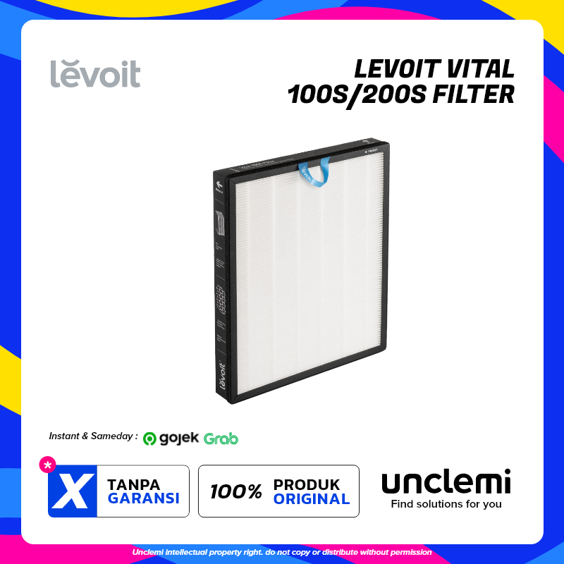 Jual Levoit Vital 100S/200S Replacement Filter HEPA-13 Pet Allergy ...
