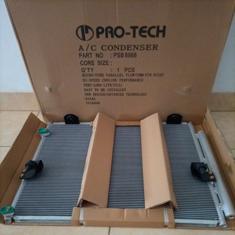 Jual Kondensor AC Mobil + Drier Toyota Kijang Innova Diesel / Pro-Tech ...