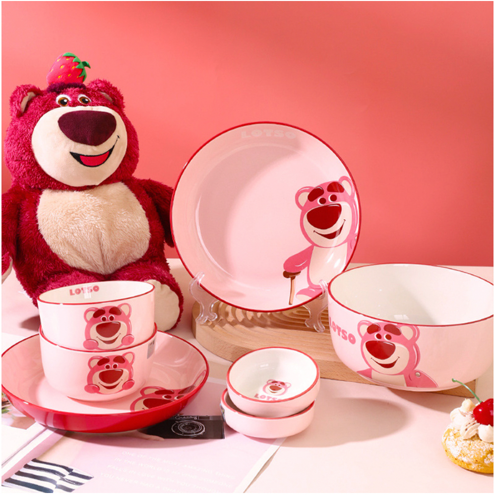Jual ALAT MAKAN CERAMIC PIRING MANGKUK SENDOK SUMPIT LOTSO ORIGINAL ...