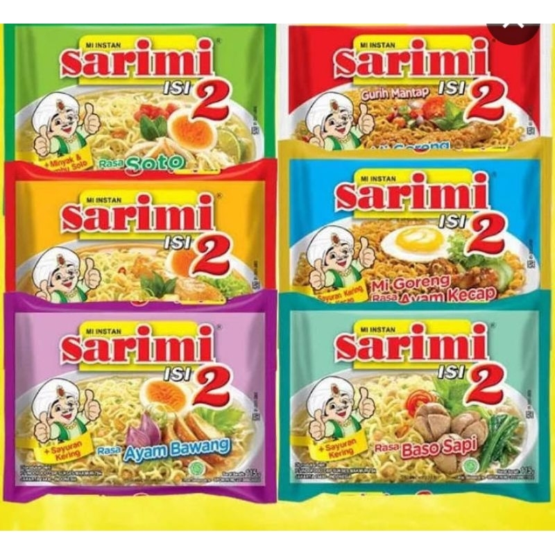 Jual SARIMIE 2 BERBAGAI RASA | Shopee Indonesia