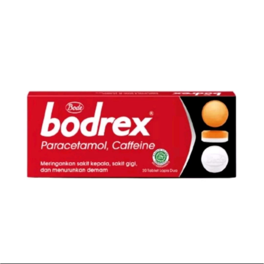 Jual Bodrex Obat Sakit Kepala Box 20 Tablet | Shopee Indonesia