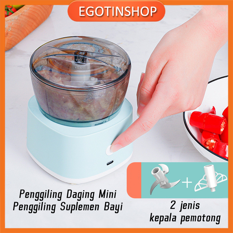Jual Food Chopper Mini Chopper Penggiling makanan pelengkap Multifungsi ...
