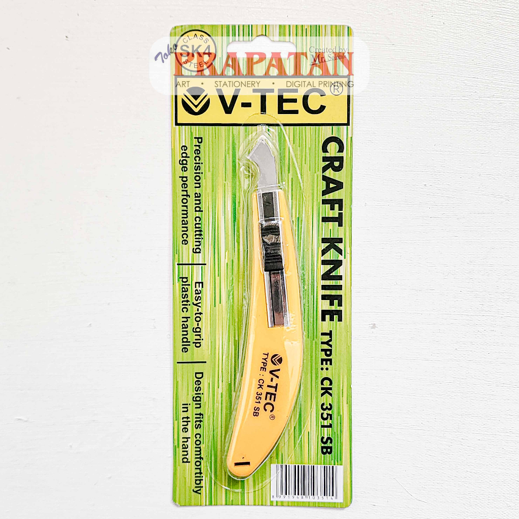 Jual V-TEC Cutter Akrilik Craft Knife CK-351SB | Alat Potong | Shopee ...