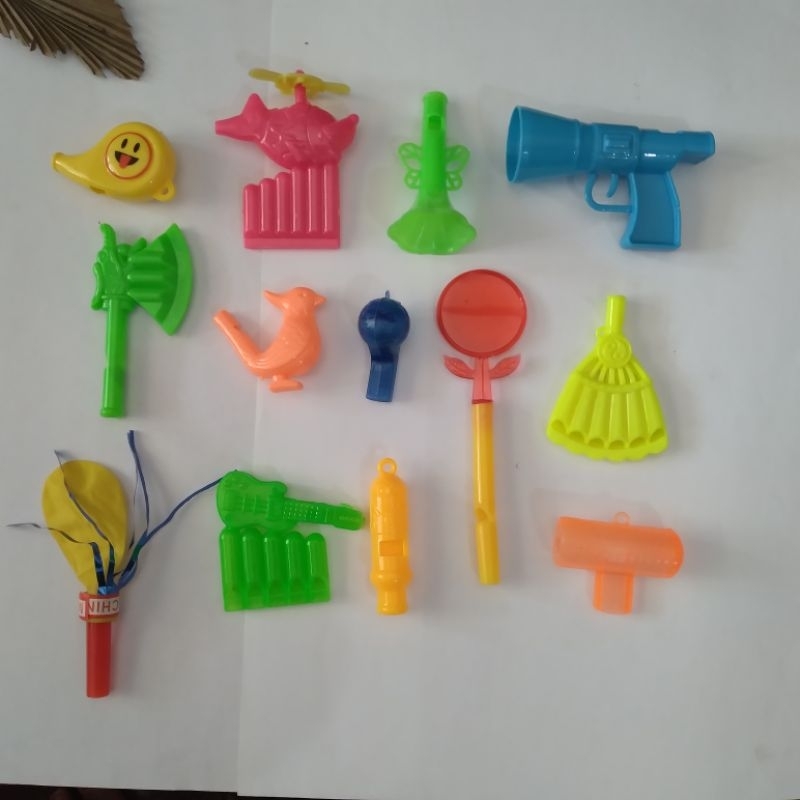 Jual Paket Ekonomis 13 Peluit Alat Edukasi Latihan Bicara Terapi Wicara ...