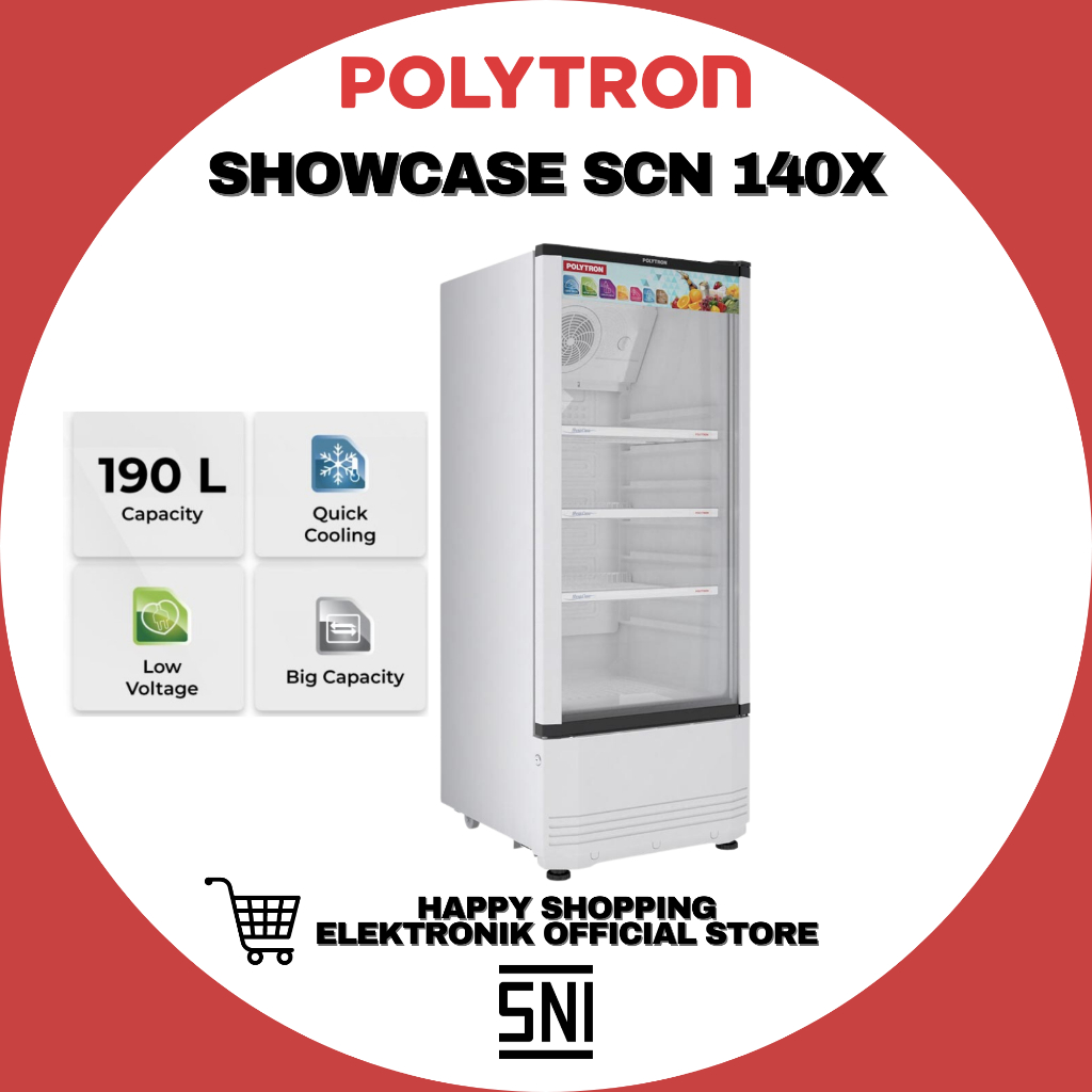 Jual Showcase Polytron SCN 140X Pendingin Minuman - SCN 140X | Shopee ...