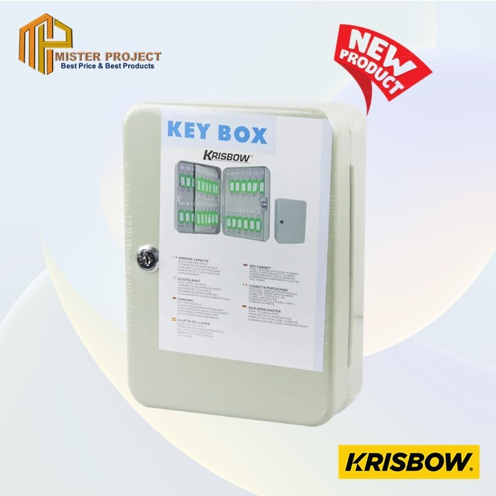 Jual Krisbow Key Cabinet Kotak Kunci 20 Gantungan Kw20-45 | Shopee ...