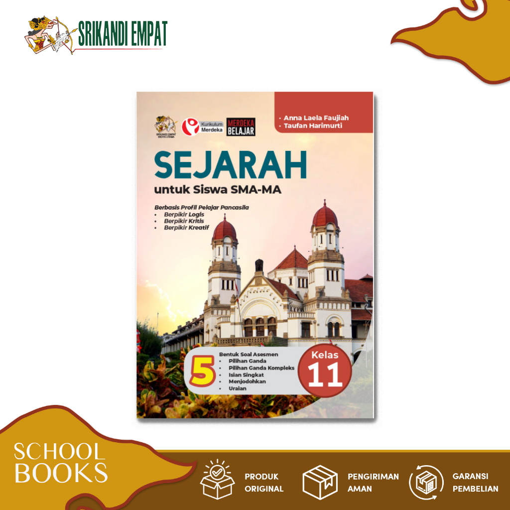 Jual Buku Sejarah untuk Siswa SMA/MA Kelas 11 (Kurikulum Merdeka) | Shopee Indonesia