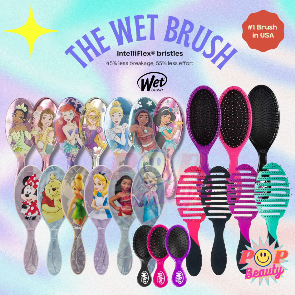 Jual The Wet Brush / SISIR RAMBUT ANTI RONTOK - THE WET BRUSH/ Sisir ...