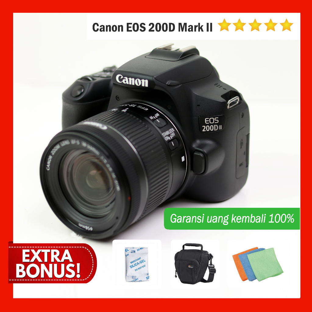 Jual Canon Eos 200D Mark II | Shopee Indonesia