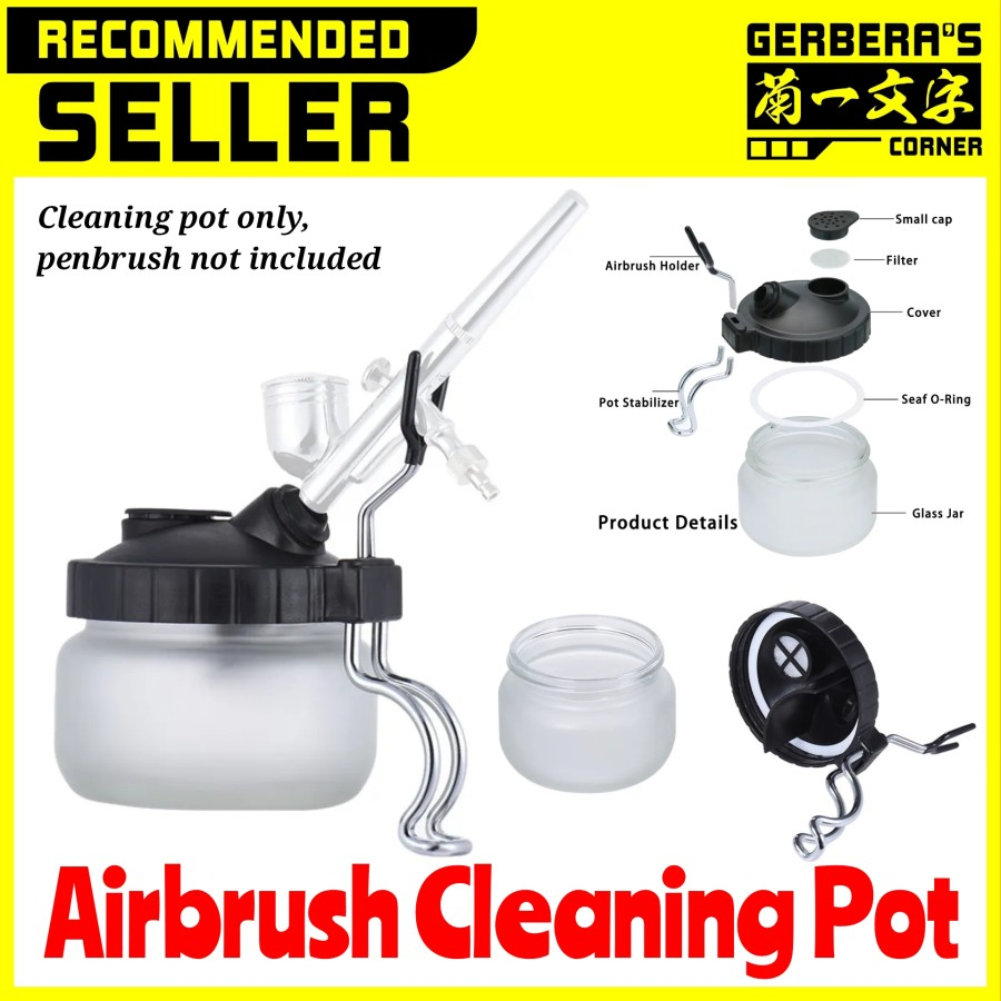 Jual Airbrush Cleaning Pot Penbruh Cleaning Bottle | Shopee Indonesia