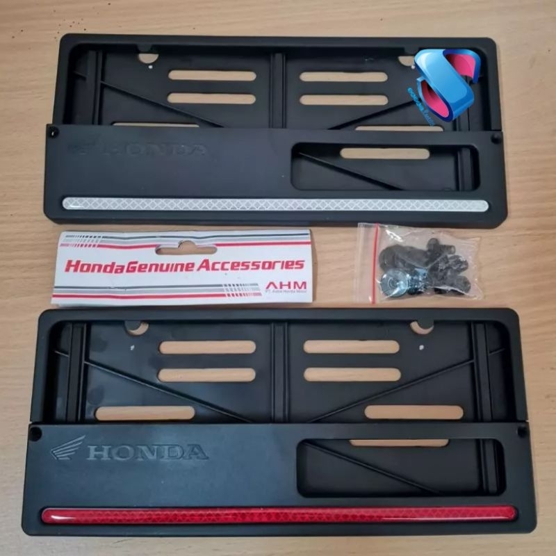 Jual Cover Plat Nomor Kendaraan Honda Tempat Dudukan Nopol Motor Honda ...