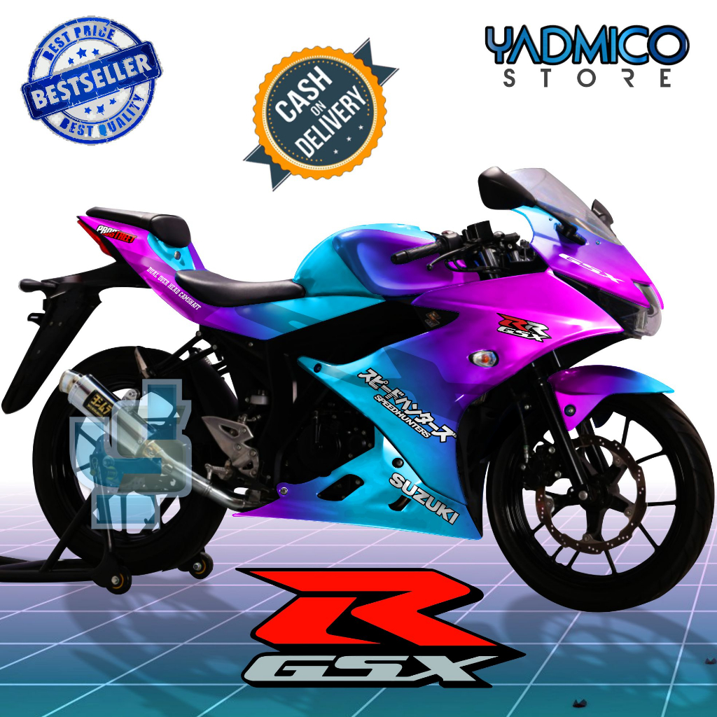 Jual Decal GSX R150 Full Body - Stiker GSX R150 Full Body - Decal ...