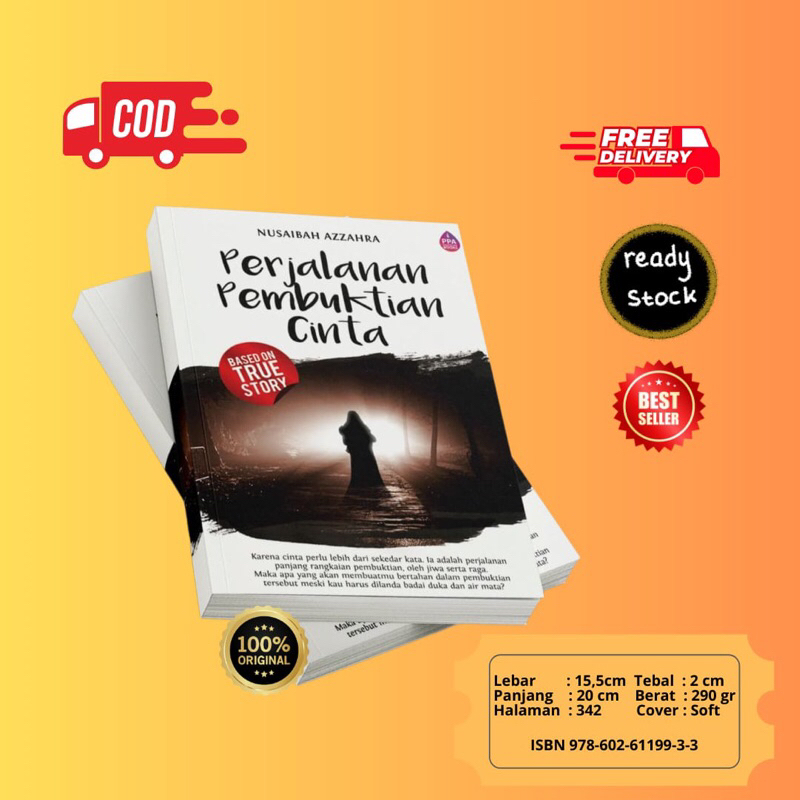 Jual buku novel kisah nyata perjalanan pembuktian cinta original by ...