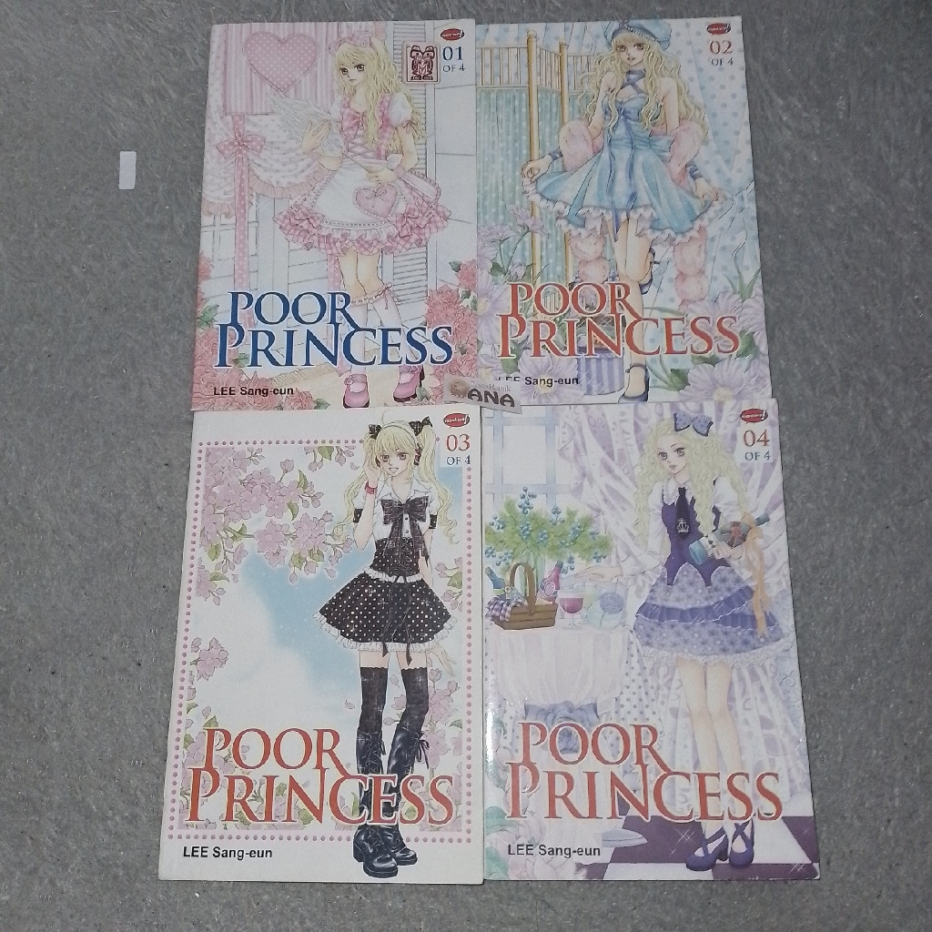 Jual Komik SET Poor Princess 1-4 Tamat (Lee Sang-Eun) | Shopee Indonesia