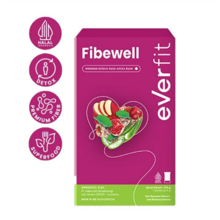 Jual Everwhite Everfit Fibewell Assorted Fruits | Shopee Indonesia