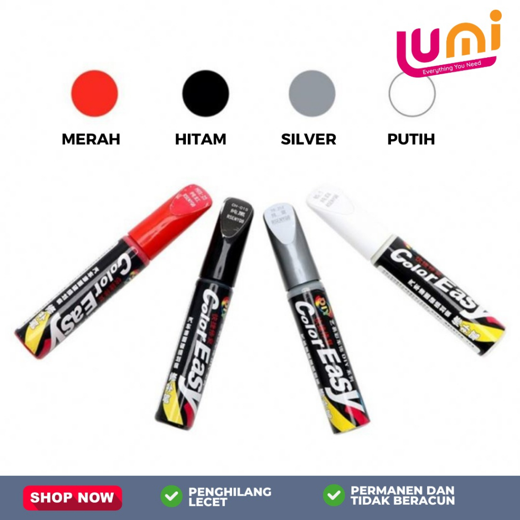 Jual Color Easy Cat Spidol Baret Mobil Color Easy Cat Spidol Penghilang ...