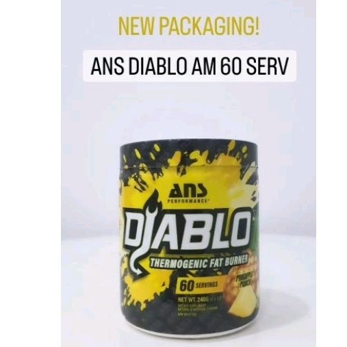 Jual ANS DIABLO AM FAT BURNER POWDER 30 SERVINGS | Shopee Indonesia