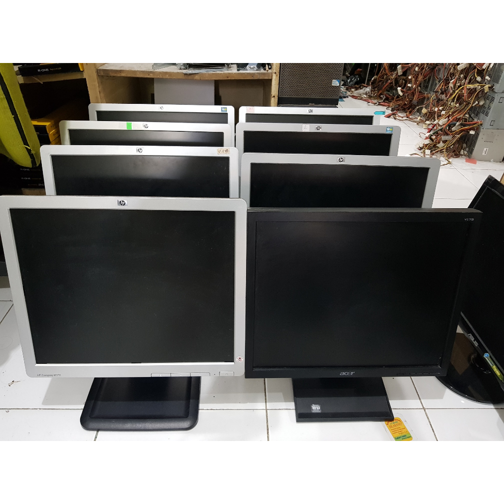 Jual monitor pc ukuran 17" kotak atau square normal | Shopee Indonesia
